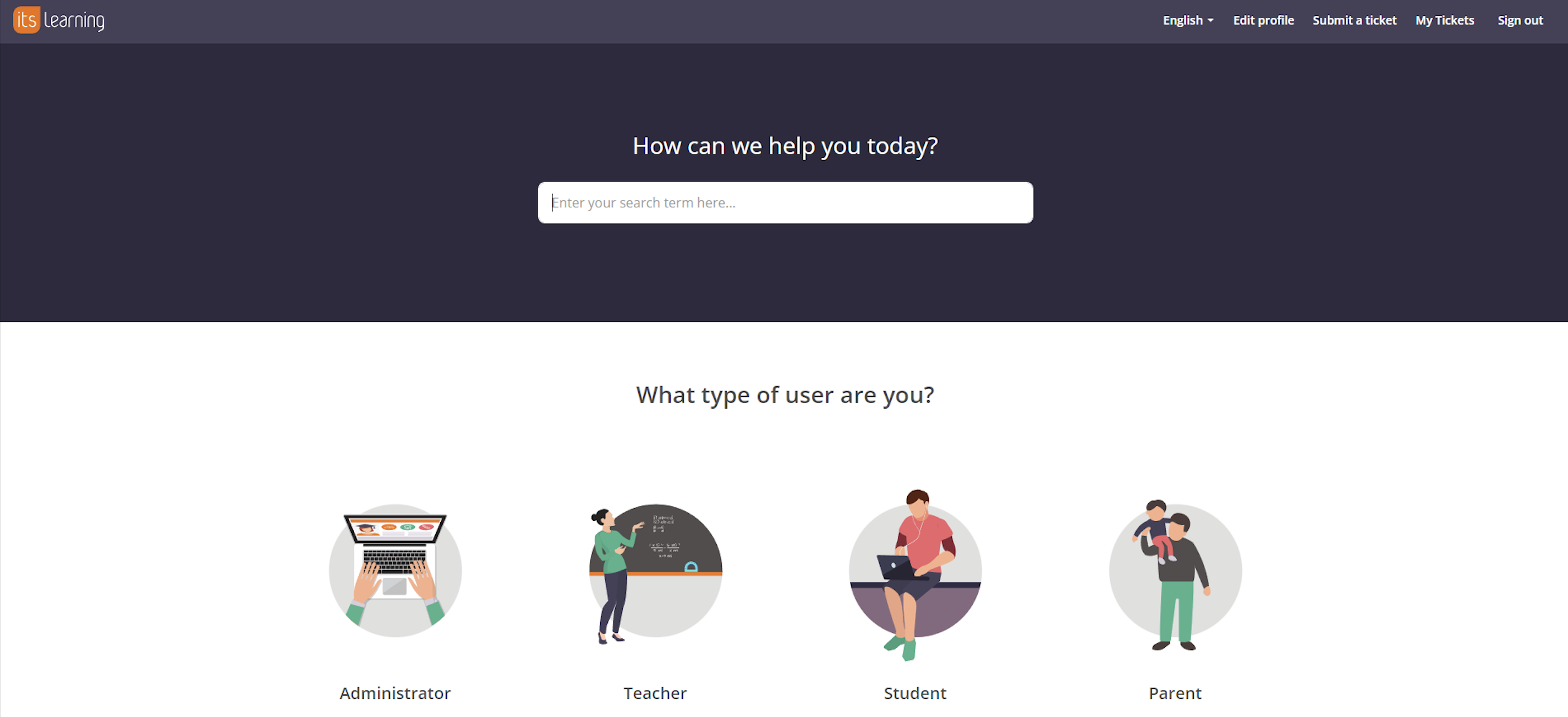 Administration itslearning